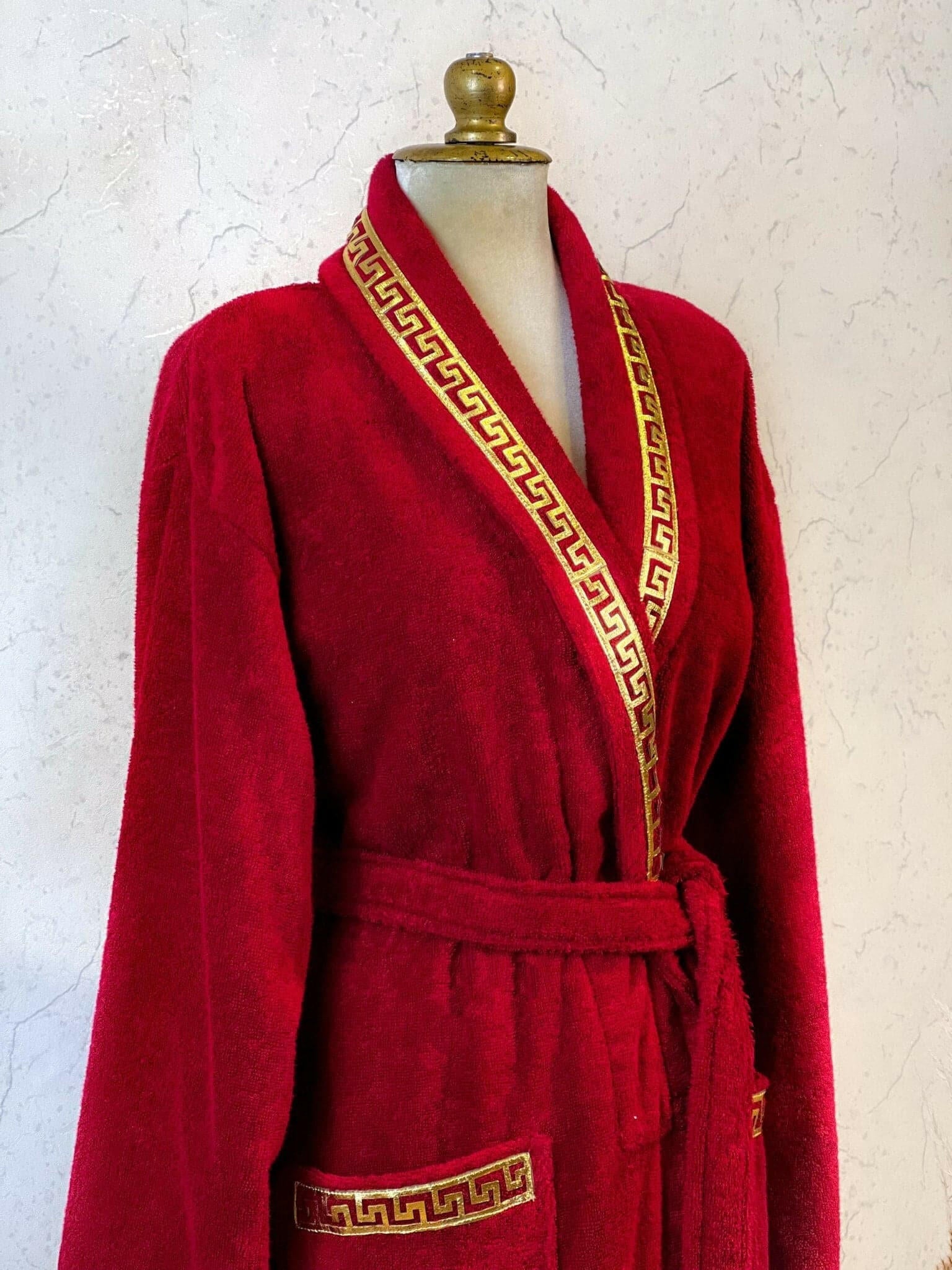 Women's Luxury Terry Robes & Gowns, Elegant, 100% Organic & Handmade